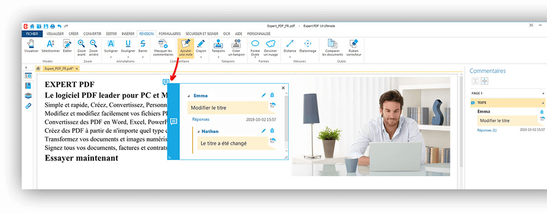 Commentaire de dessin